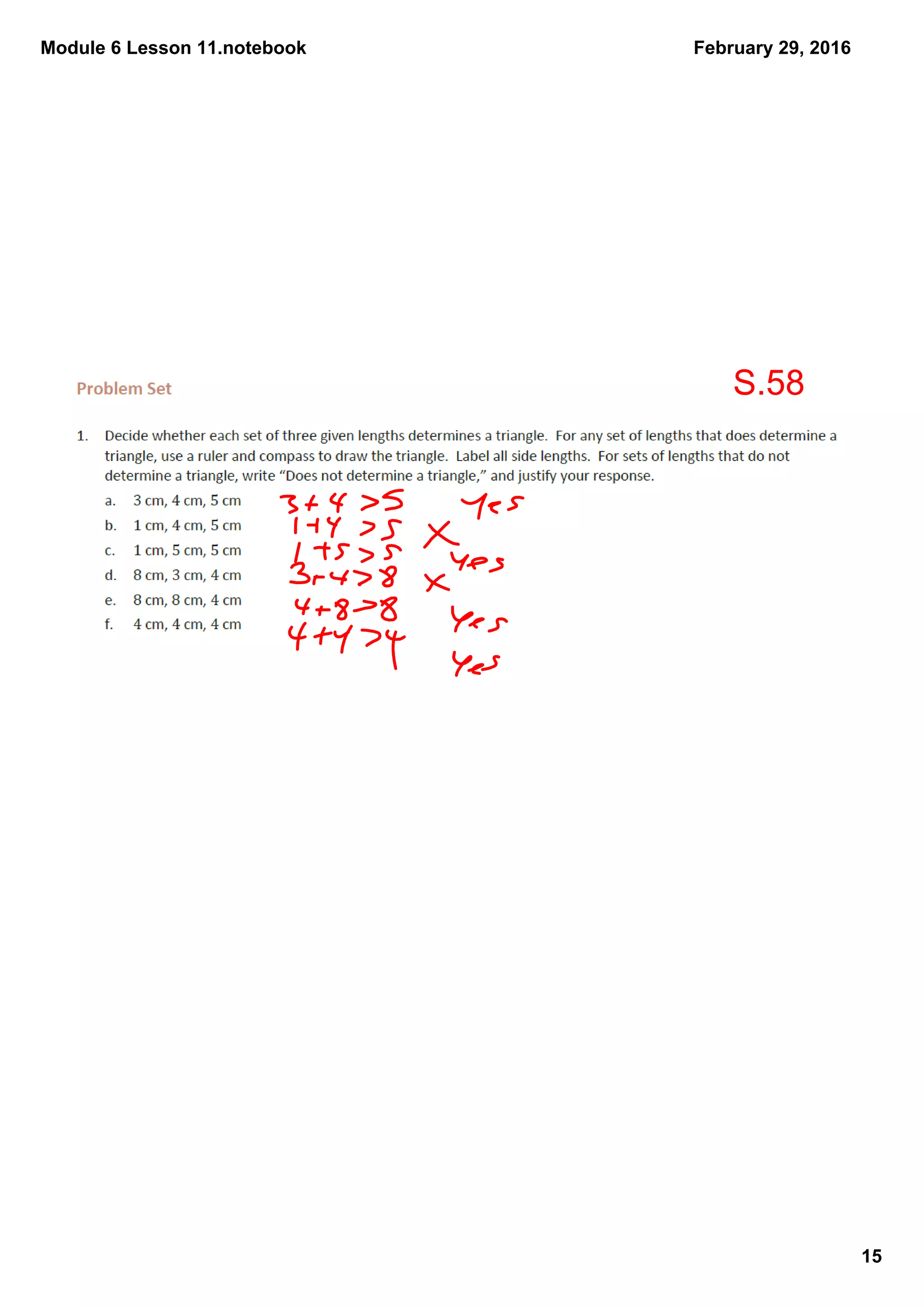 Module 6 lesson 11 | PDF