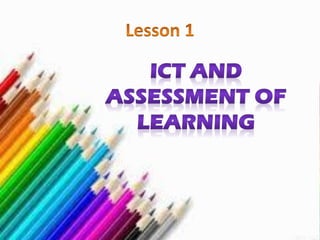 ICT and Assessment of Learning | PDF