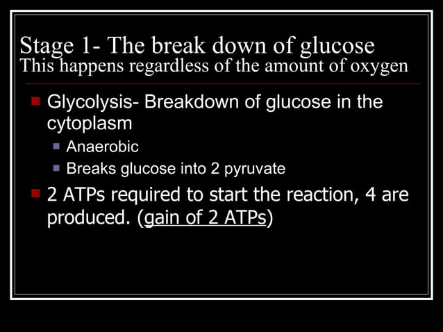 Module 6, lesson 2 cell respiration | PPT