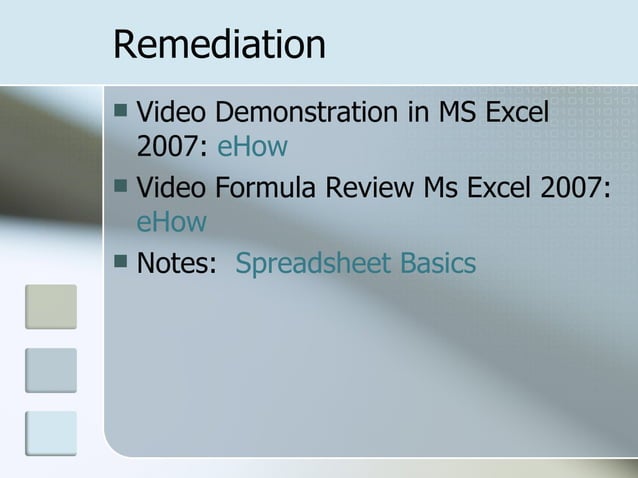 Module 6 lesson 2 remediation | PPT | Computing | Technology & Computing