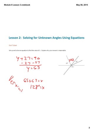 Module 6 lesson 3 | PDF