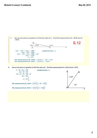 Module 6 lesson 3 | PDF
