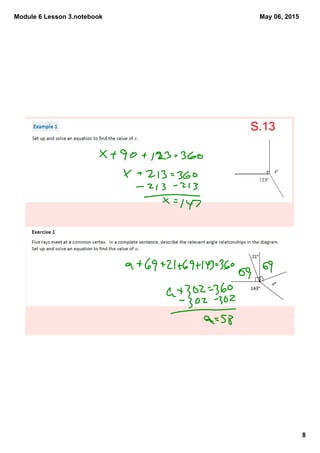 Module 6 lesson 3 | PDF