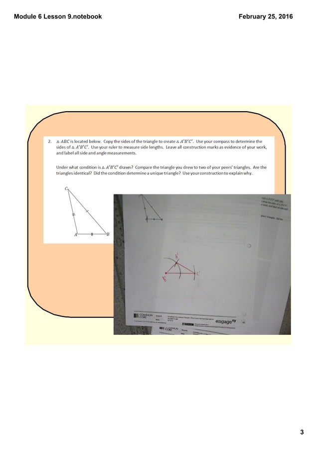 Module 6 lesson 9 | PDF | Homework and Study | Education