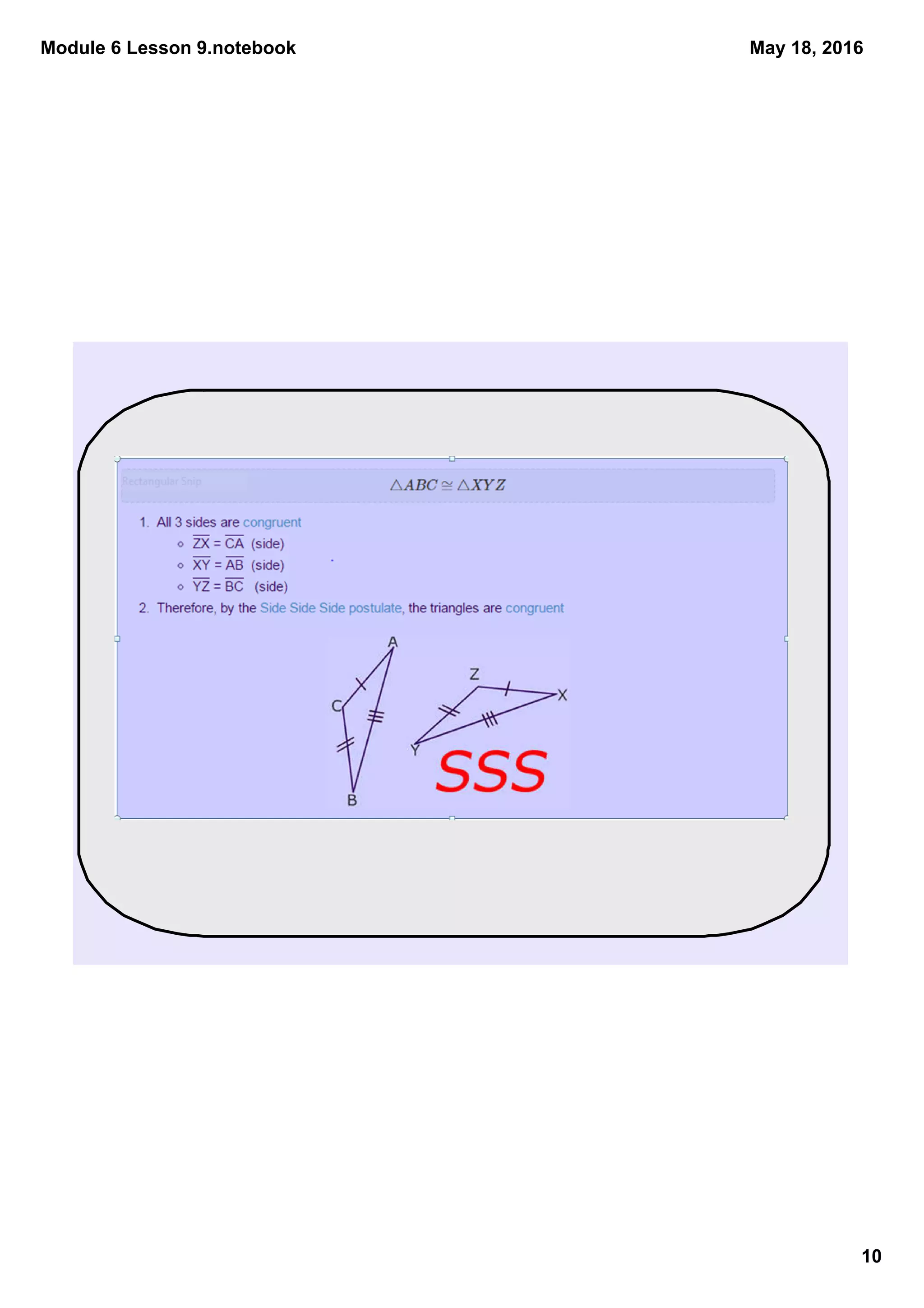 Module 6 lesson 9 | PDF