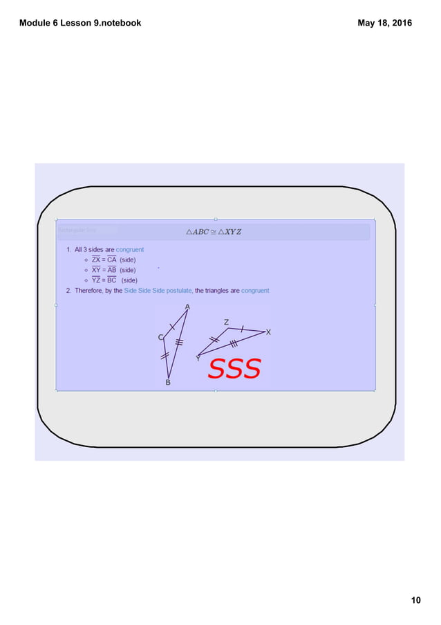 Module 6 lesson 9 | PDF
