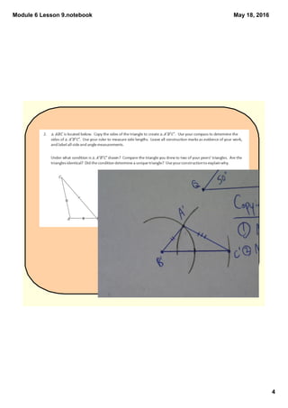 Module 6 lesson 9 | PDF