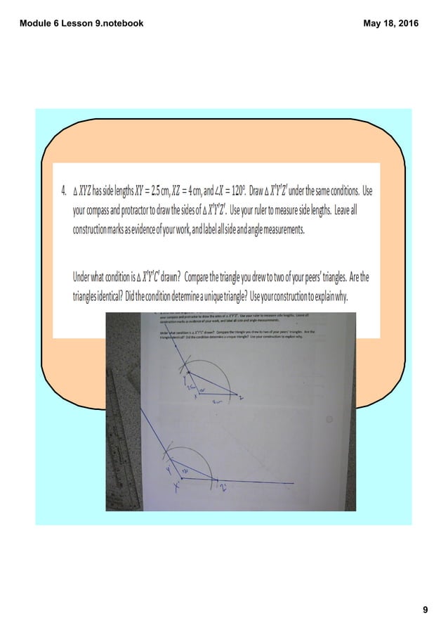 Module 6 lesson 9 | PDF
