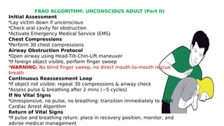 Comprehensive Basic Life Support Training on Foreign Body Airway ...