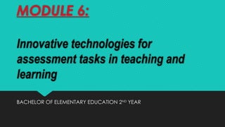 MODULE 6 MIDTERMS technology for teaching and learning.pptx