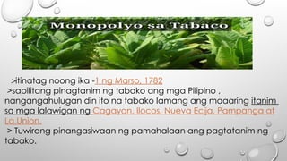 Module 6_Monopolyo sa Tabako IKALAWANG MARKAHAN .pptx