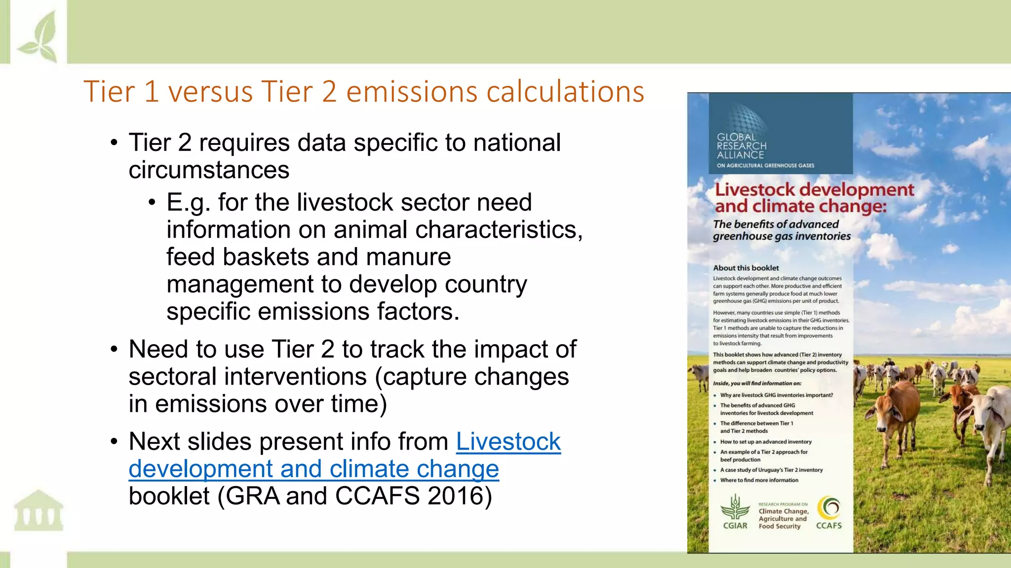 Module 6: Measurement, Reporting and Verification (MRV) and adaptation ...