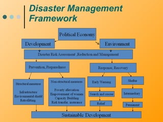 Policy and Insititutional Arrangement for Disaster Management | PPT