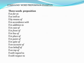 Module 6 PREPOSITION | PPTX