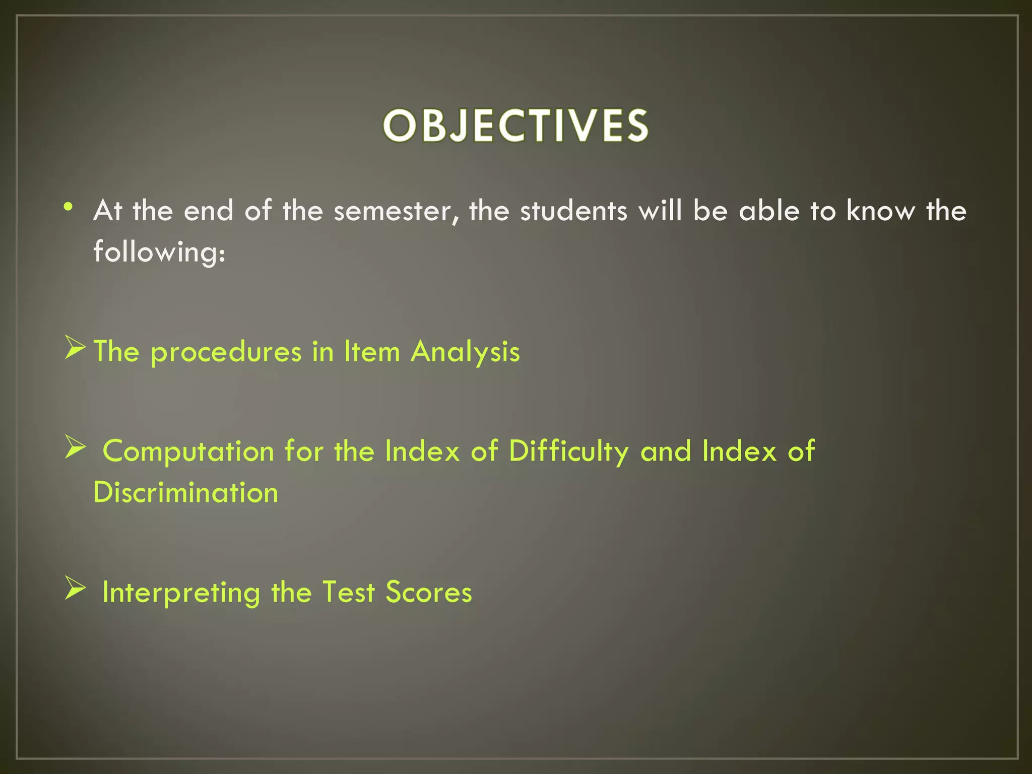 Module 6 presentation | PPT | Standardized Testing | Educational Assessment