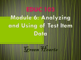 Module 6 presentation | PPT