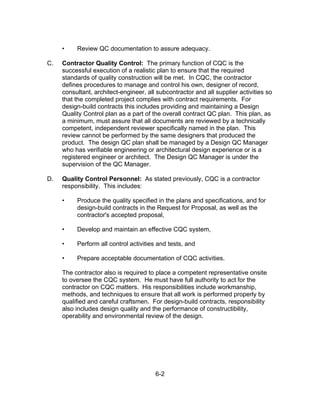 Module 6 qaqc training | PDF