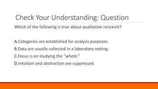 Module Qualitative | PPT