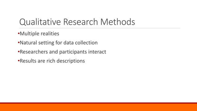 Module Qualitative | PPT