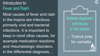 Module_6_Section_1_FEVER. Tropical dermatology pdf | PPT