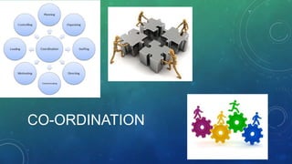 Co-ordination & Follet’s four principles of Co-ordination | PPTX