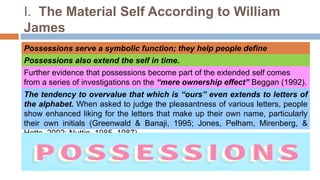 GEC 1 Understanding the Self (Module 6: The Material Self) | PPTX