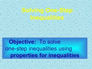 Module 6 topic 1 notes | PPT