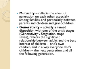 Erikson's Stages of Psychosocial Development | PPTX