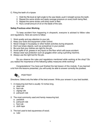 Module 7 Carpentry | PDF