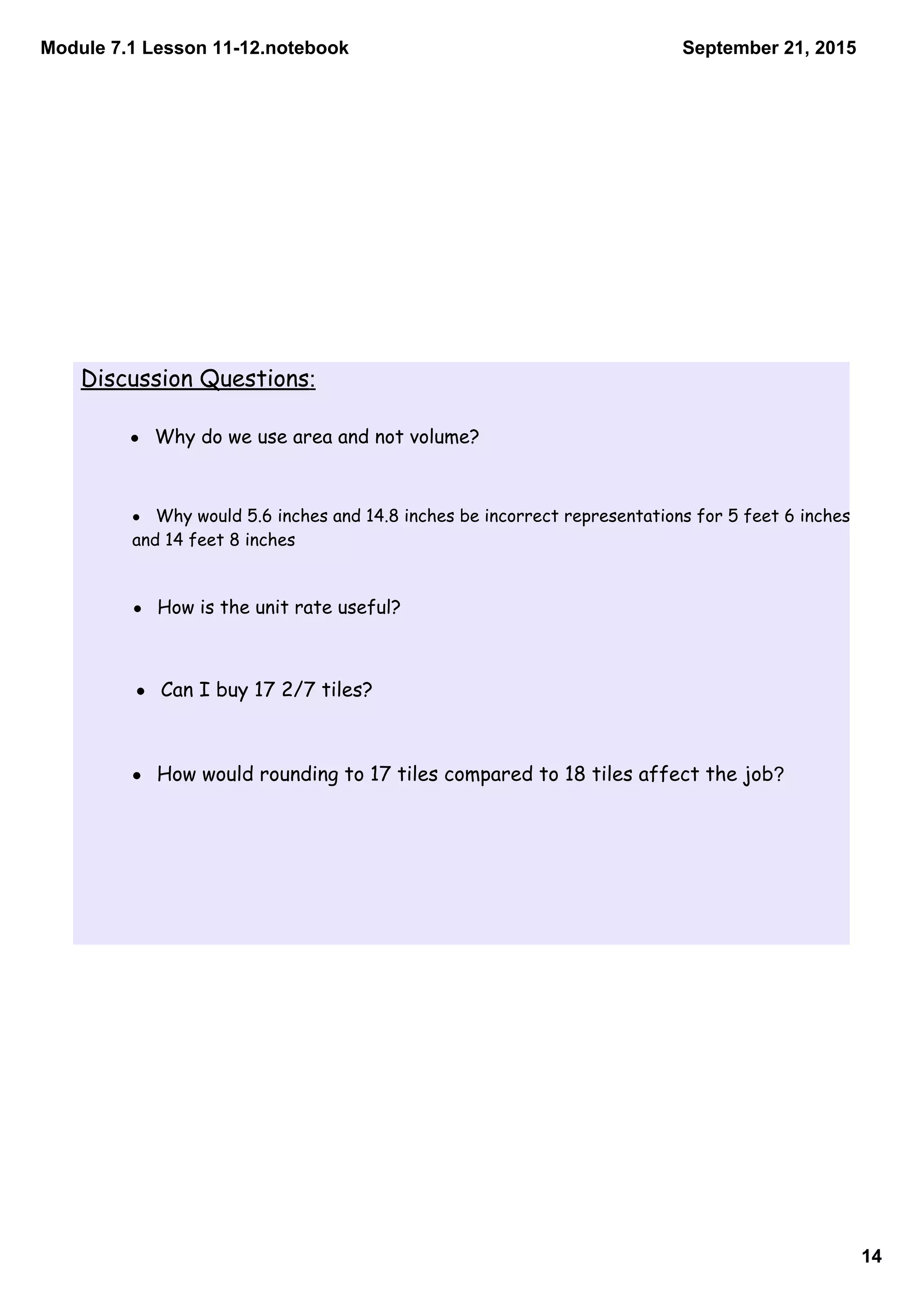 Module 7.1 lesson 11 12 | PDF