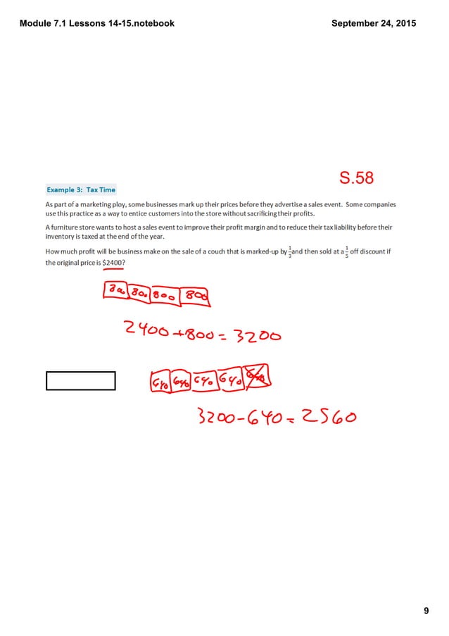 Module 7.1 lessons 14 15 | PDF