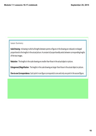 Module 7.1 lessons 16 17 | PDF