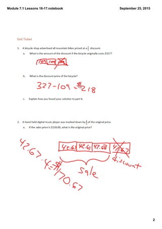 Module 7.1 lessons 16 17 | PDF