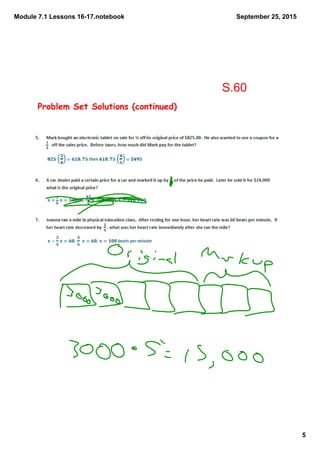 Module 7.1 lessons 16 17 | PDF