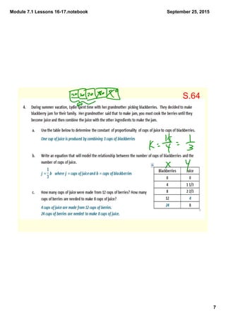 Module 7.1 lessons 16 17 | PDF
