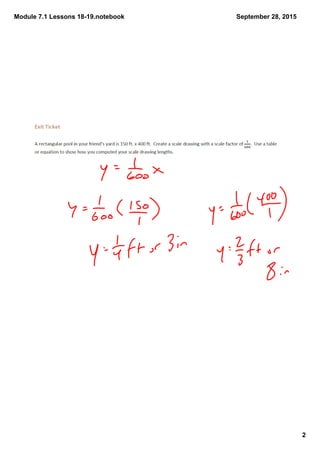 Module 7.1 lessons 18 19 | PDF