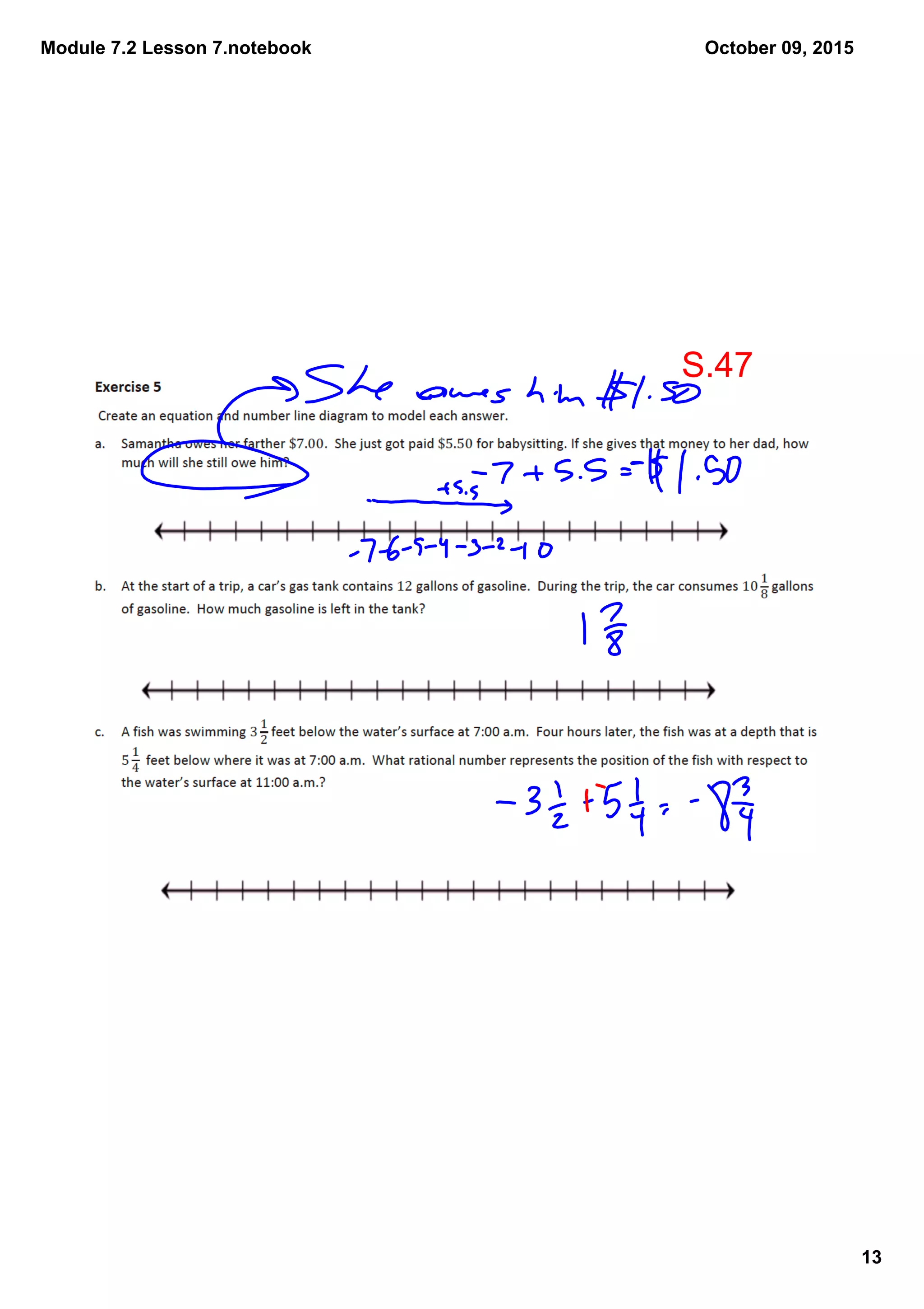 Module 7.2 lesson 7 | PDF