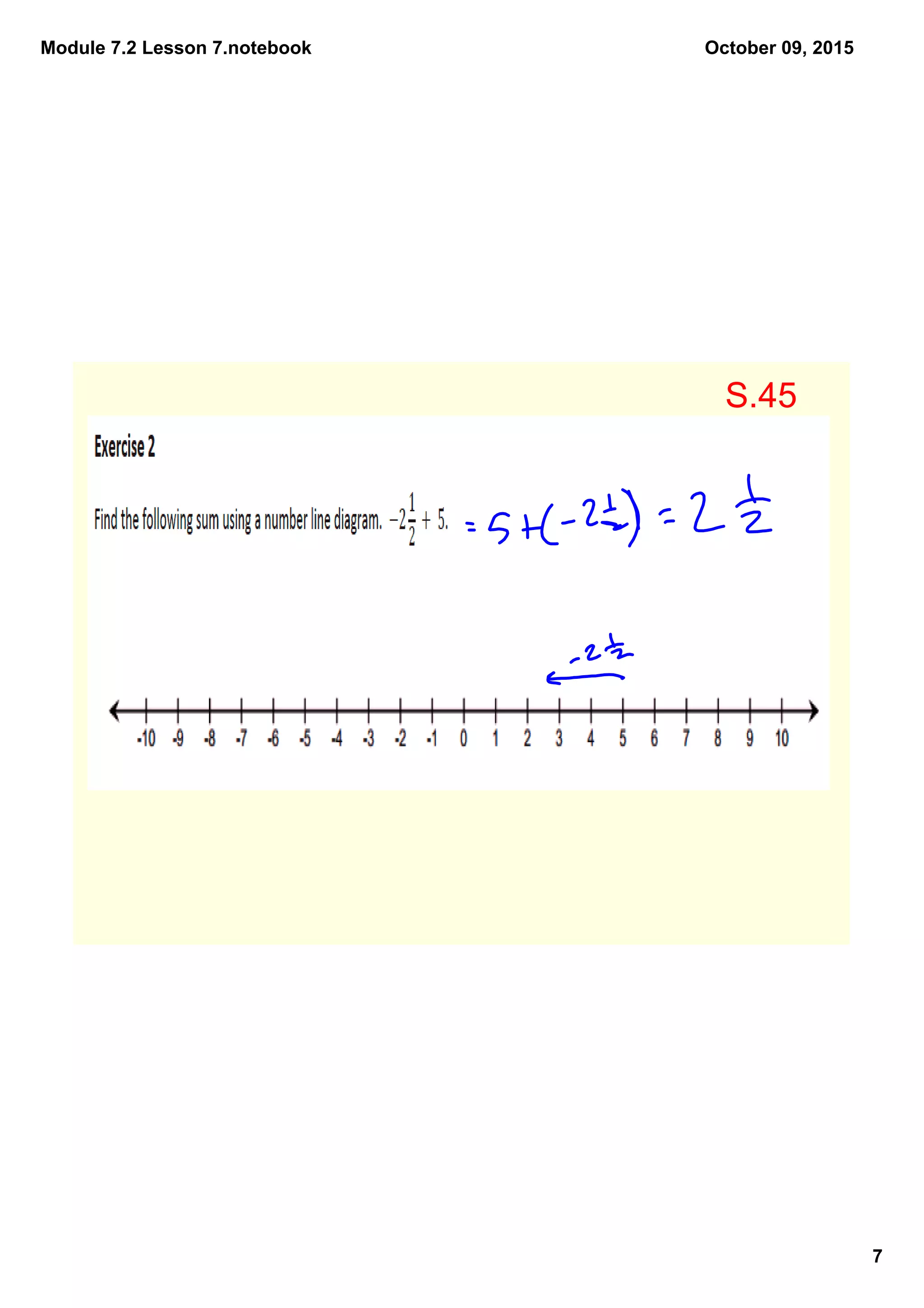 Module 7.2 lesson 7 | PDF