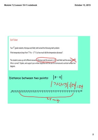 Module 7.2 lesson 10 11 | PDF