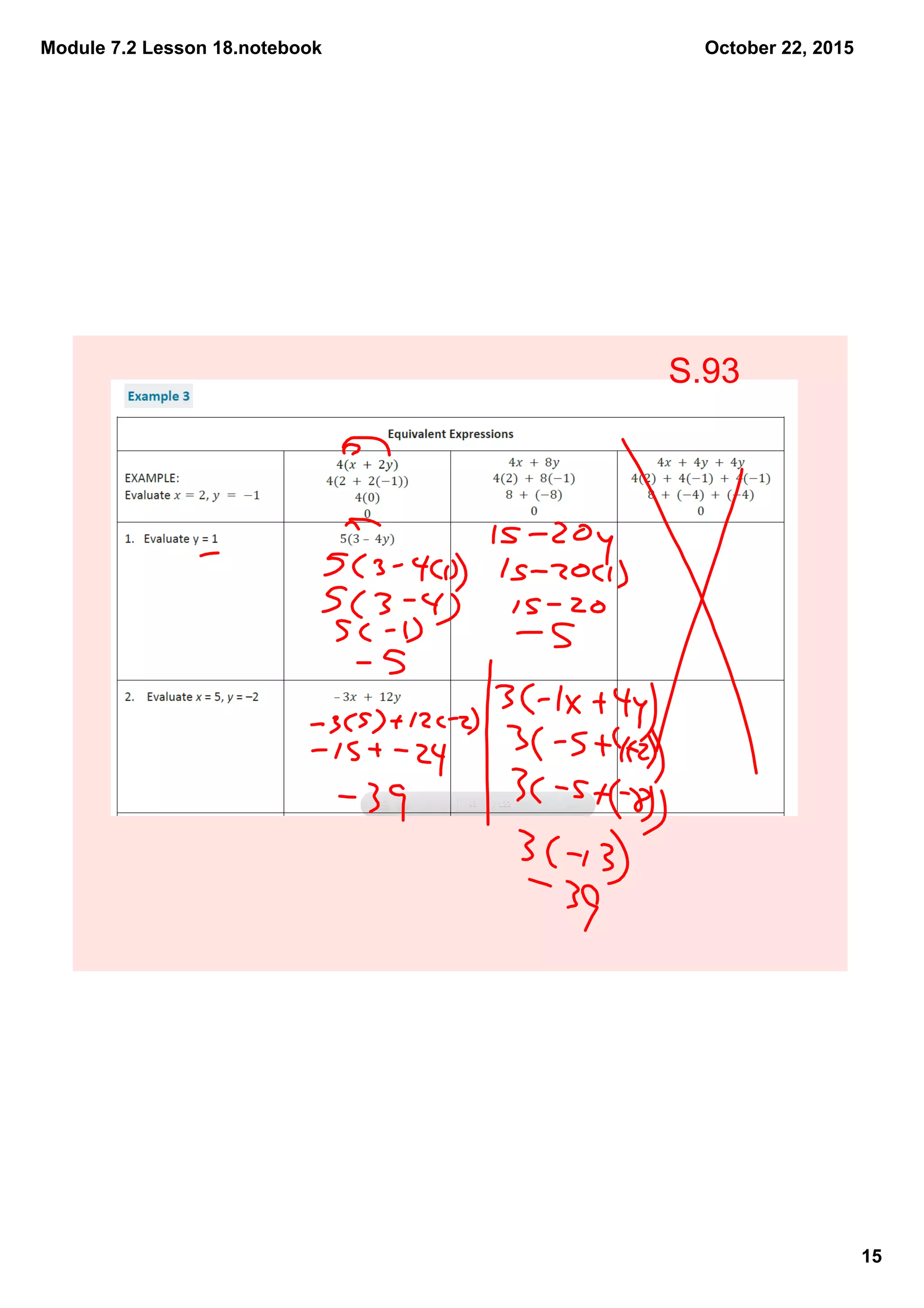 Module 7.2 lesson 18 | PDF