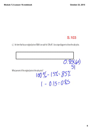 Module 7.2 lesson 19 | PDF