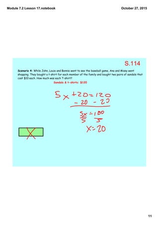 Module 7.2 lesson 17 | PDF