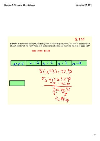 Module 7.2 lesson 17 | PDF
