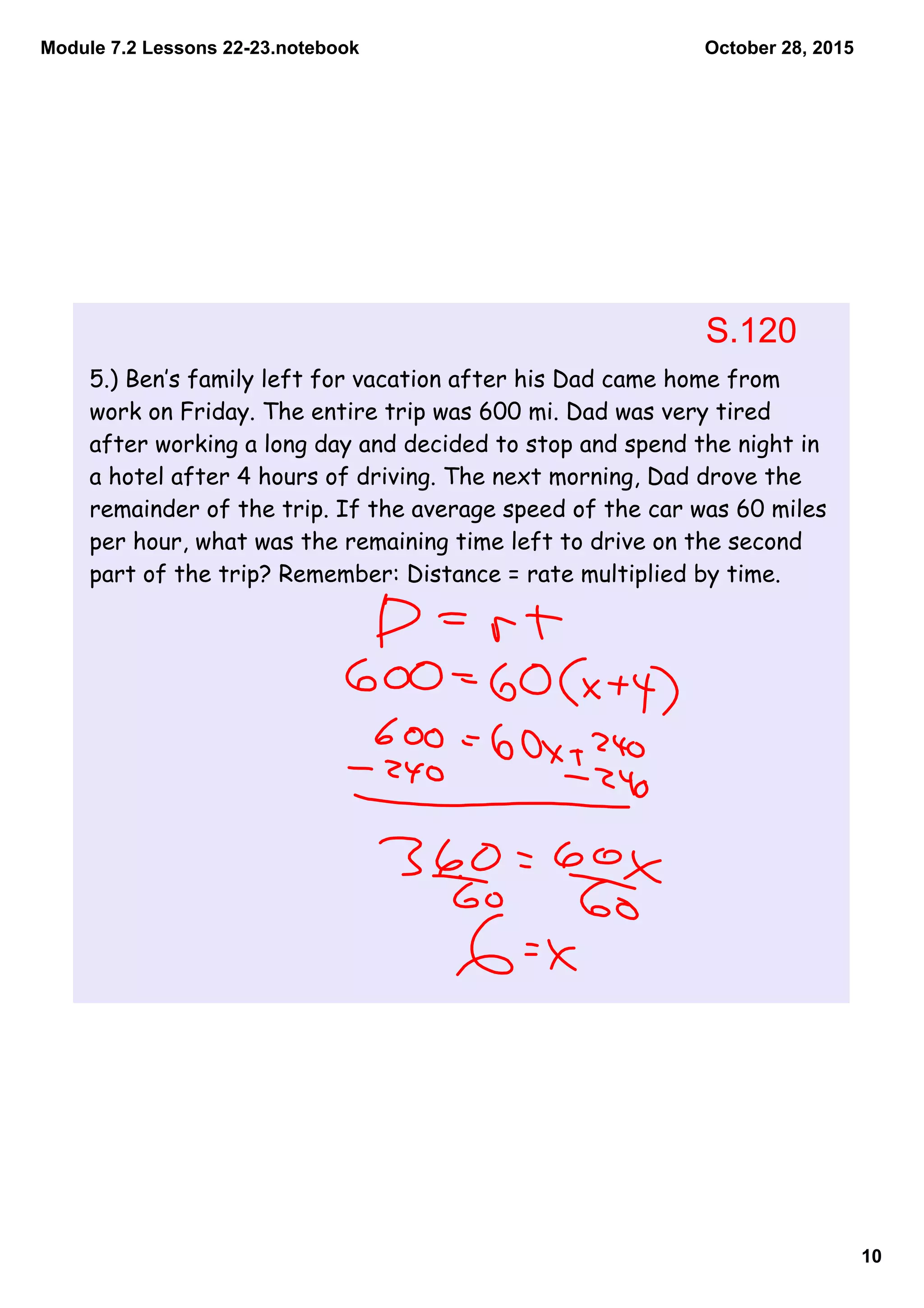 Module 7.2 lessons 22 23 | PDF