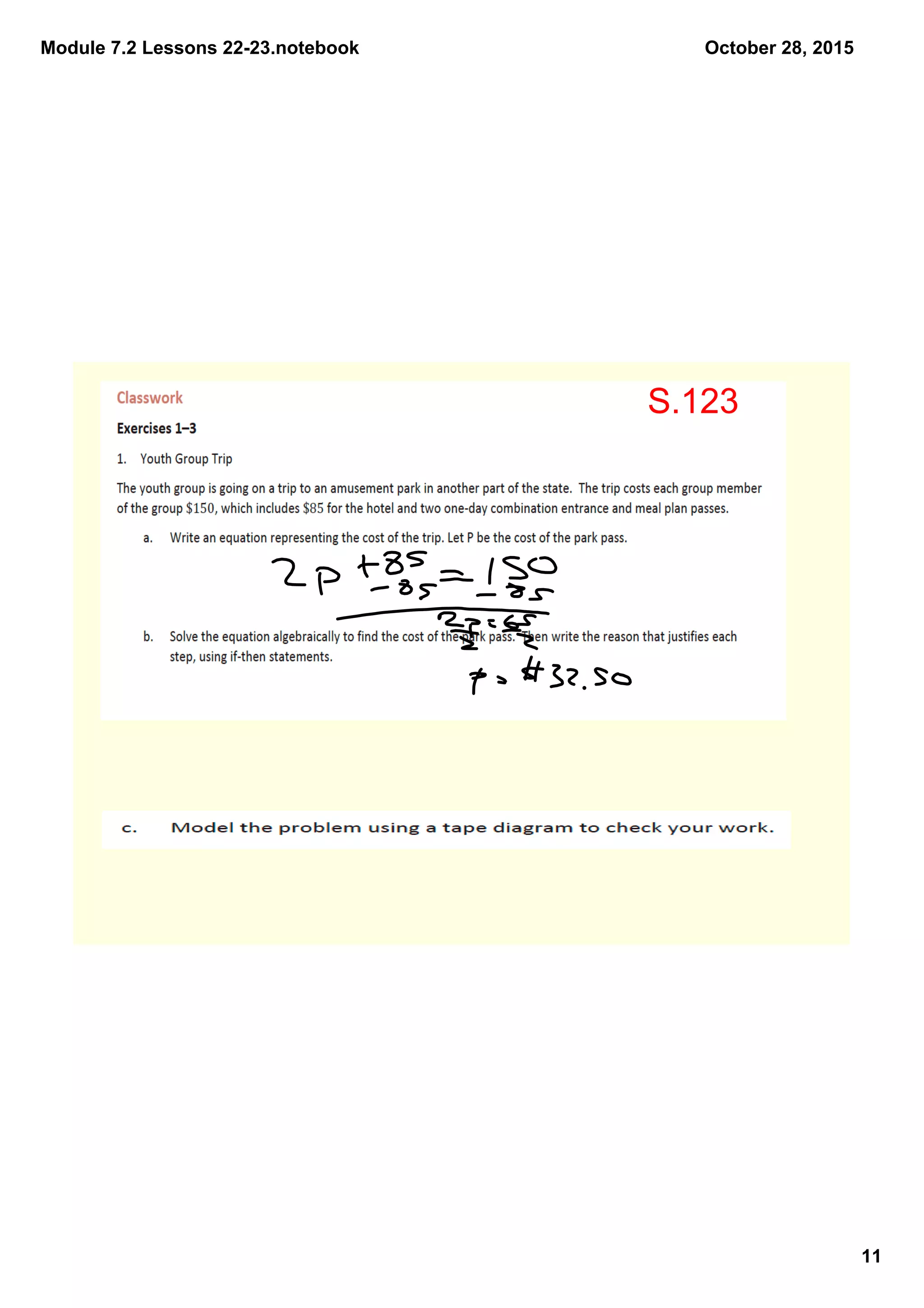 Module 7.2 lessons 22 23 | PDF