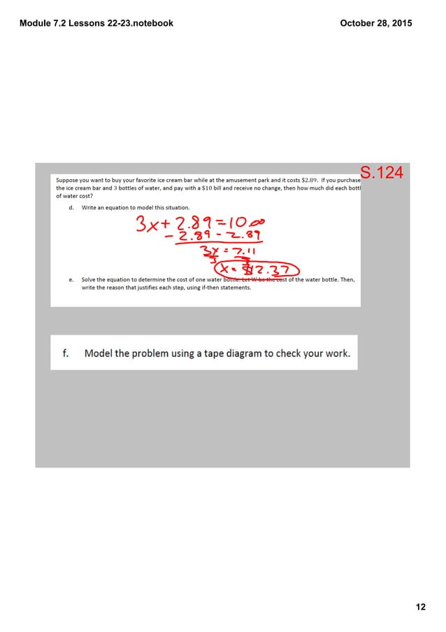 Module 7.2 lessons 22 23 | PDF