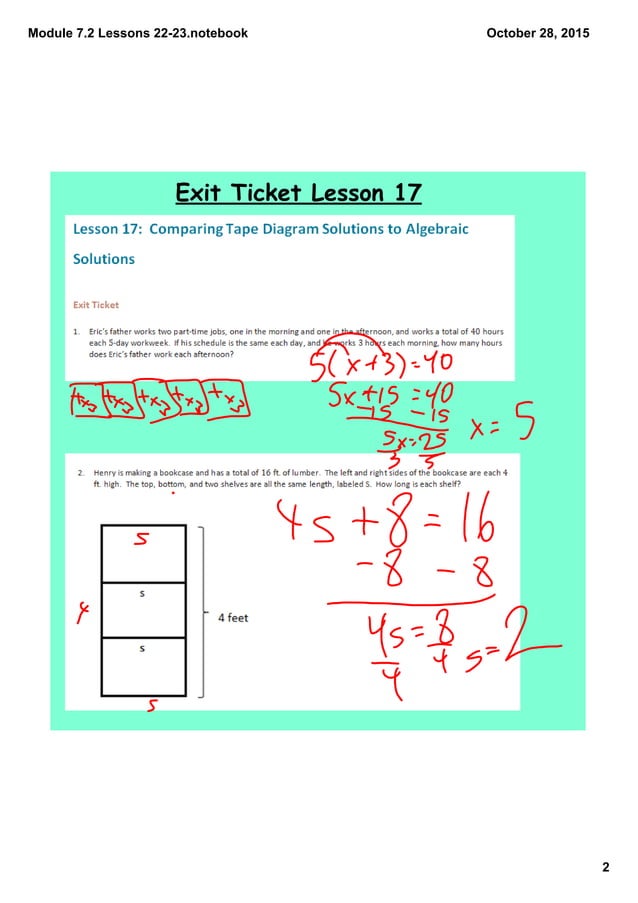 Module 7.2 lessons 22 23 | PDF