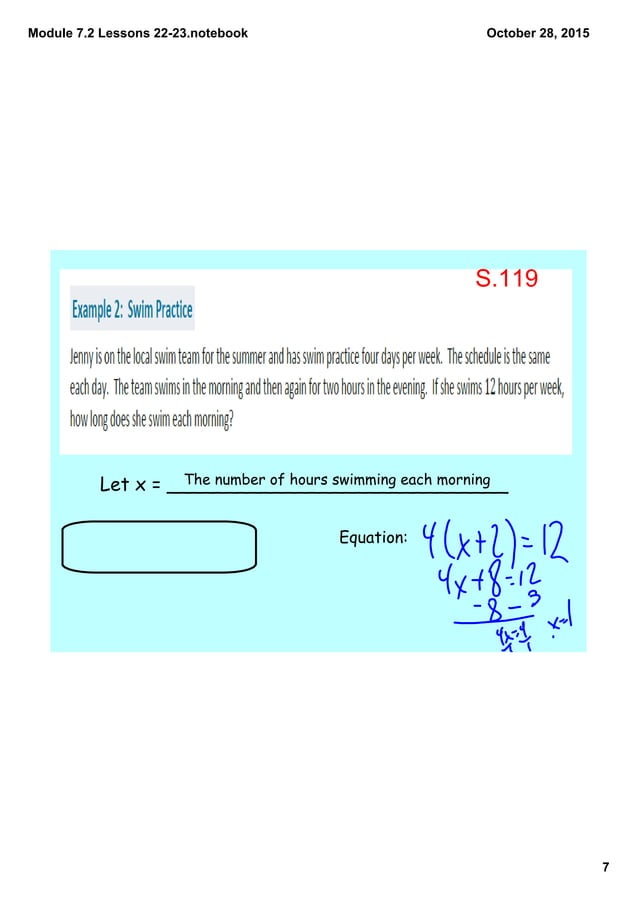 Module 7.2 lessons 22 23 | PDF