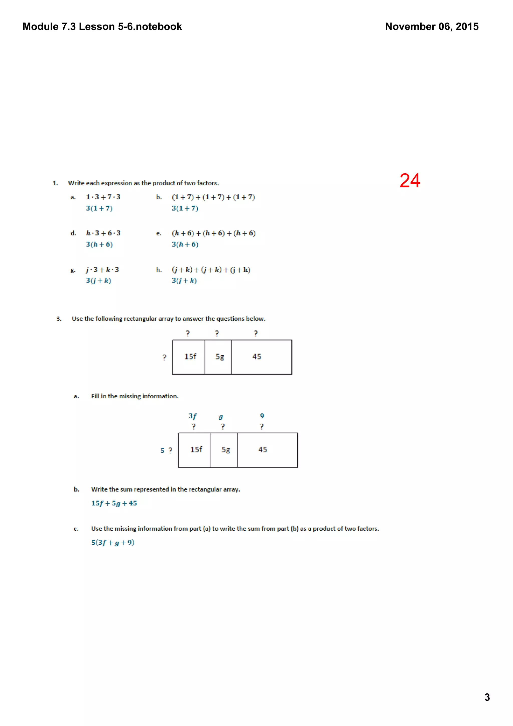 Module 7.3 lesson 5 6 | PDF