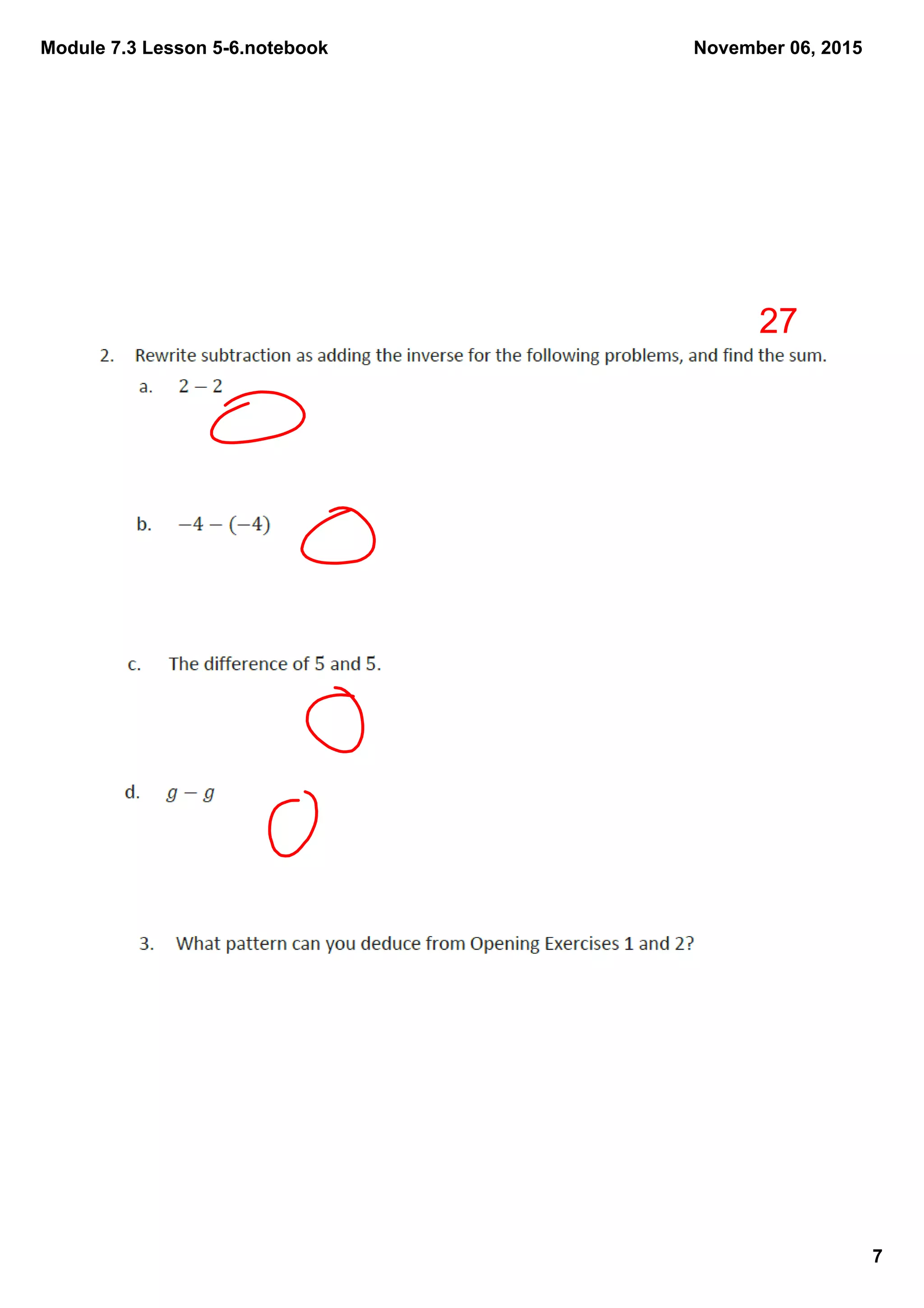 Module 7.3 lesson 5 6 | PDF